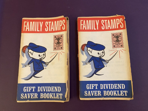 Family Stamps Saver Book Trading Stamps Stampie Family Discount Stamp ...