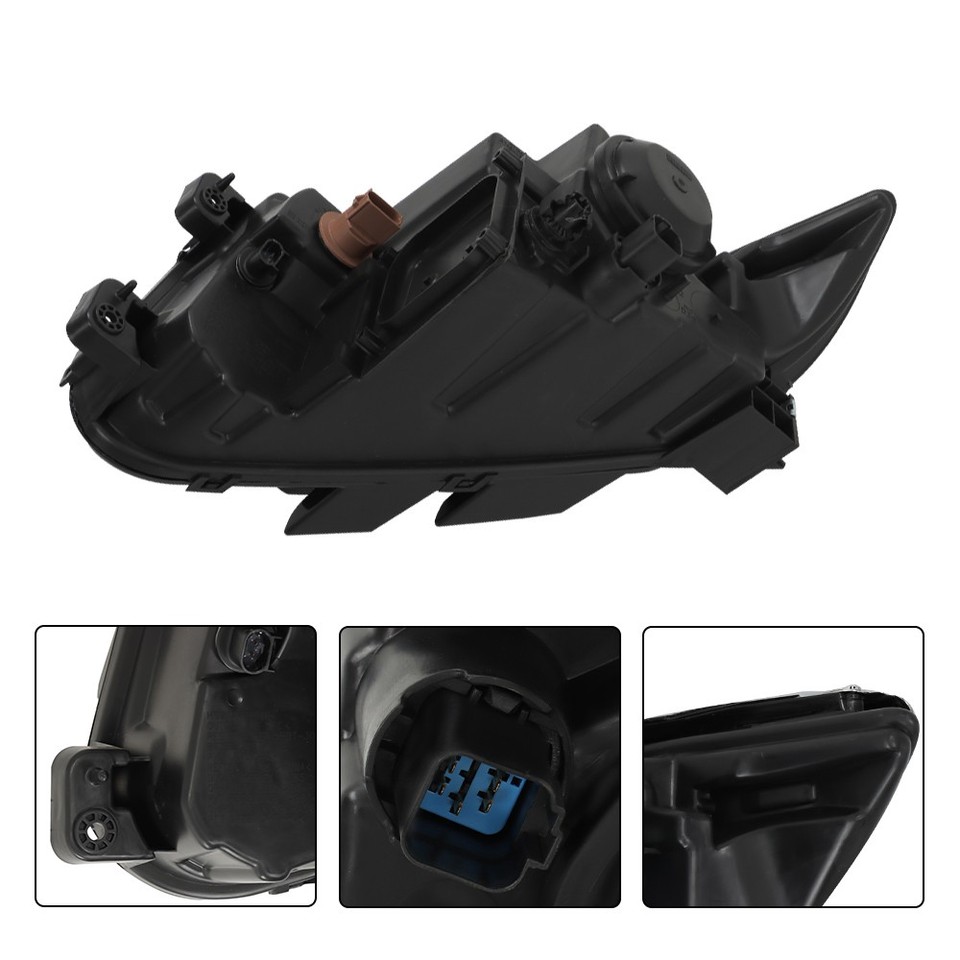 RH Side Headlight Assembly For Ford Edge 2011-2014 Headlamps Halogen ...