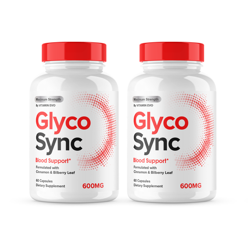 (2 Pack) Glyco Sync Blood Support Pills - Glycosync Supplement 120 ...