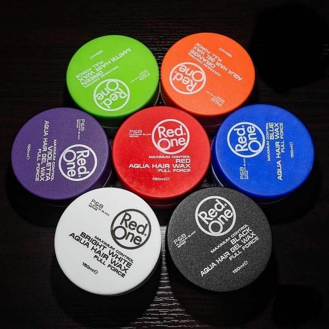 RED ONE AQUA HAIR GEL WAX FULL FORCE MAXIMUM CONTROL 150ML | eBay UK