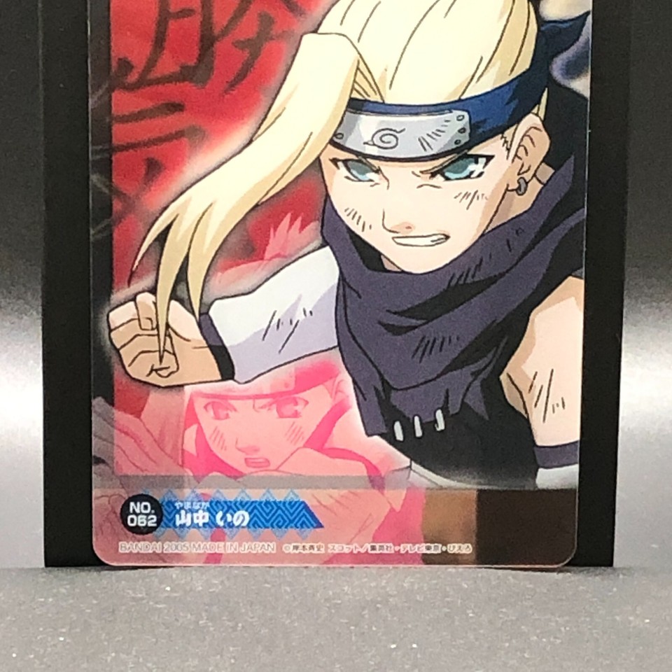 Ino Yamanaka NARUTO Card TCG Japanese BANDAI 2005 MADE IN JAPAN #062 | eBay