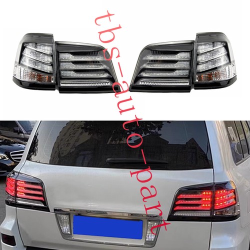 Smoke Black LED Rear Tail Lights Brake Assembly For Lexus LX570 2012 ...