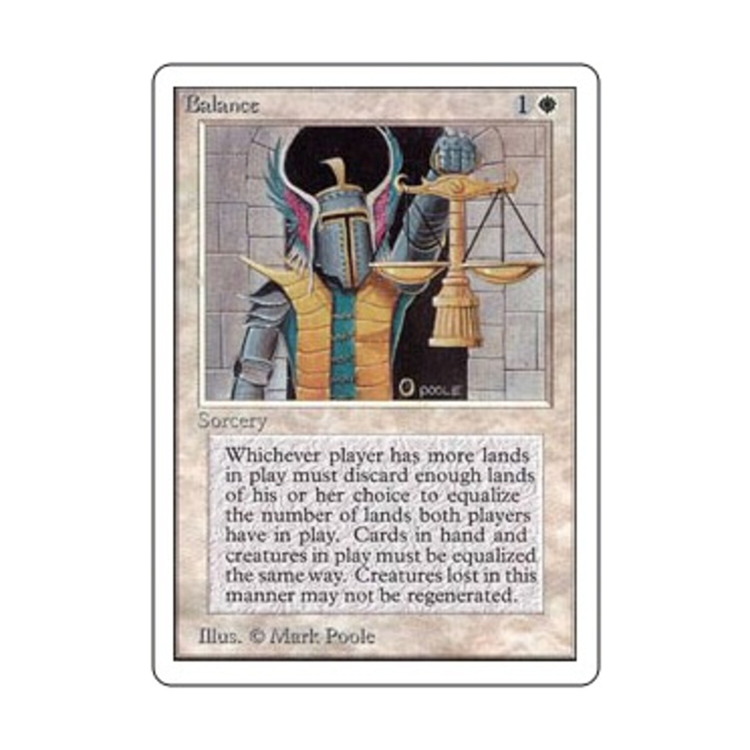 WOTC MtG Unlimited Balance (R) Fair | eBay