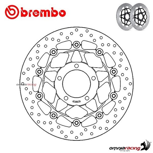 Brembo Serie Oro front brake discs Triumph Tiger 1050 Sport ABS 2013 ...