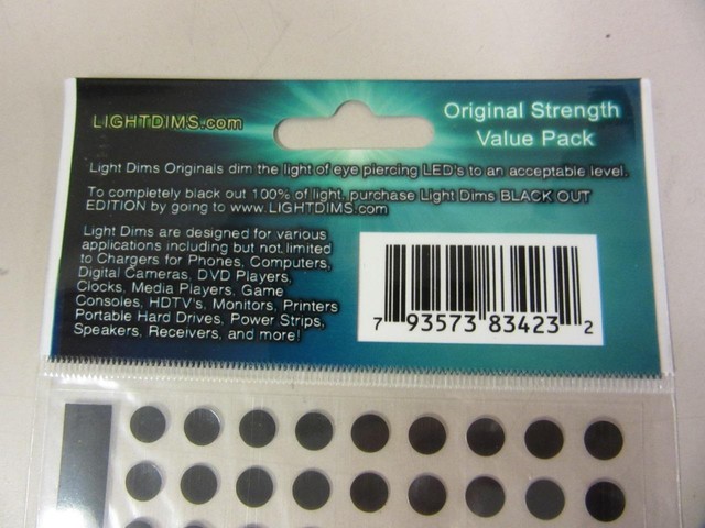 LightDims Original Strength - Light Dimming LED Covers DIMS 50 to 80 of ...