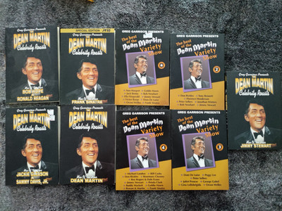 Lot of 9 DVDs of The Dean Martin Variety Show & Celebrity Roasts | eBay