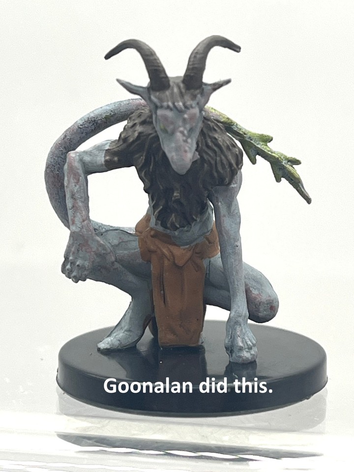 D&D Pathfinder Mini Baldurs Gate 19 Bulezau Demon UC | eBay