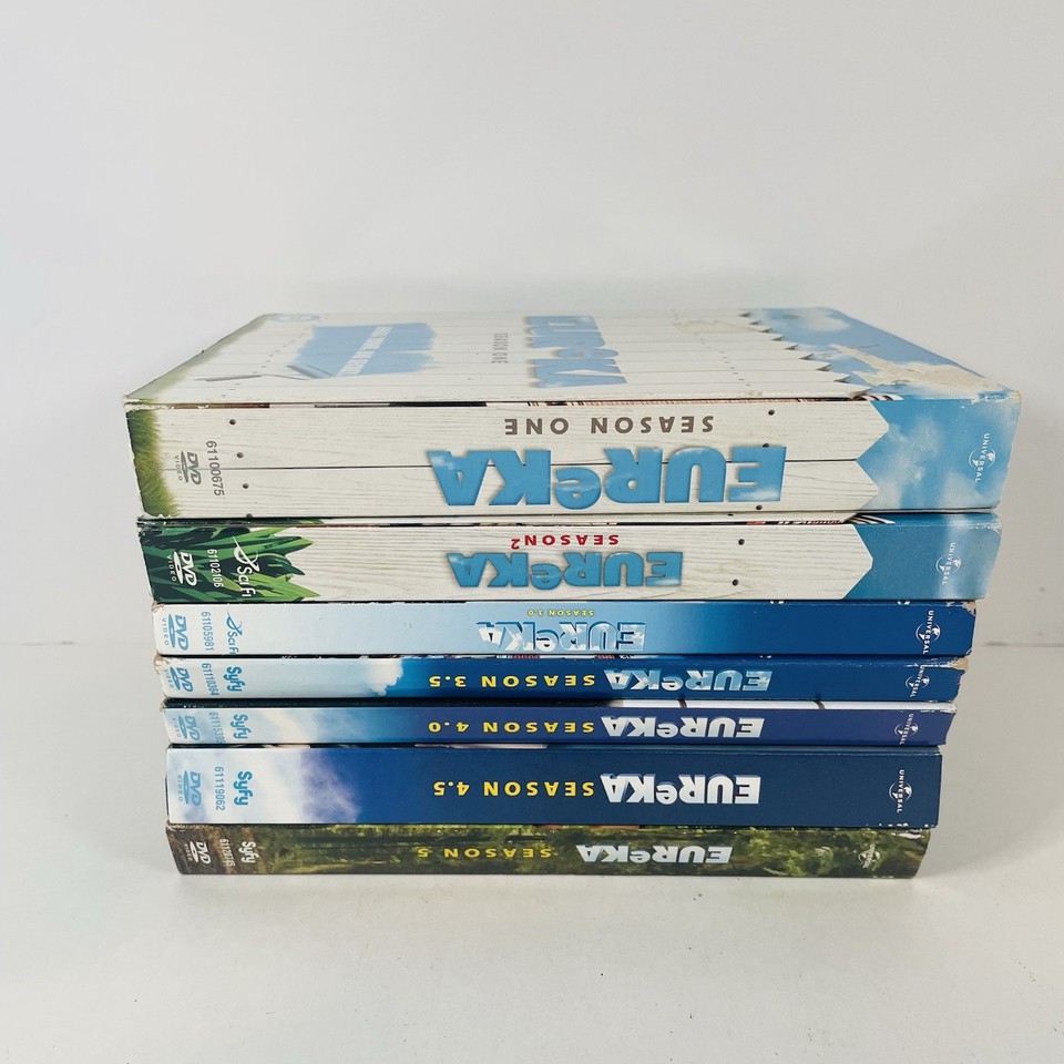 Eureka: The Complete Series (Seasons 1-5, DVD) SyFy, 1/2/3.0/3.5/4.0/4 ...