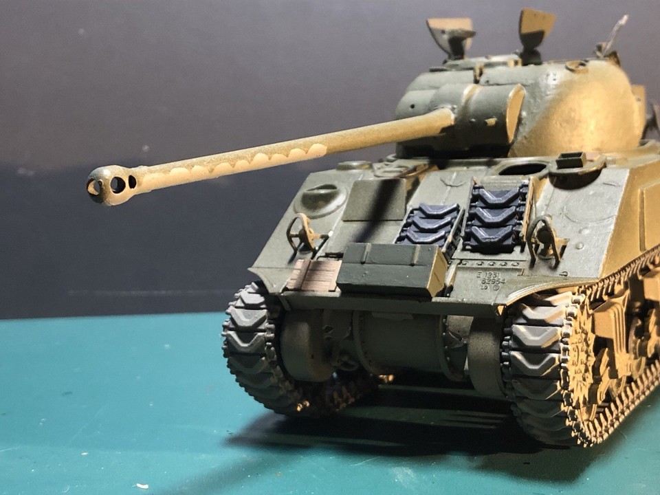 1:35 scale WW2 Allied army Sherman Mk IC Firefly tank, Built and ...