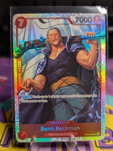 One Piece: Emperors in the New World - Super Rare Foil "Benn.Beckman ...
