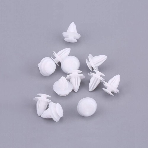 Bulk Lot 20x WHITE Vehicle Interior Door Trim Seal CLIPS Cars Fords (H1 ...