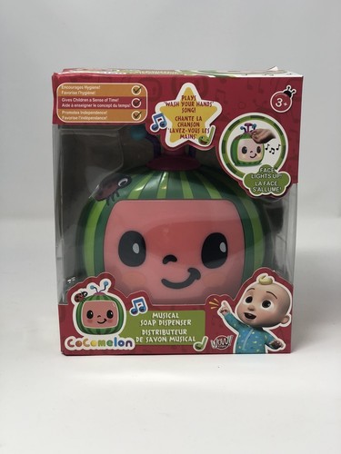 CoComelon Musical Soap Dispenser Wash Your Hands Song Lights Sounds WOW ...