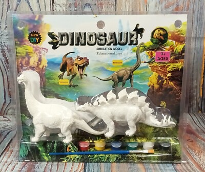 Dinosaur Simulation Model Educational Toys Painting Kit - BRAND NEW | eBay