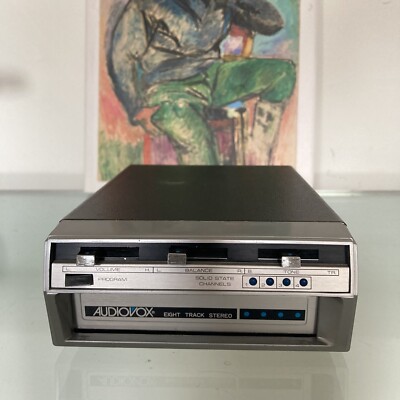 Vintage AUDIOVOX Car Stereo 8-TRACK TAPE PLAYER C-905 | eBay