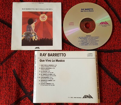 RAY BARRETTO ** Que Viva La Musica ** ORIGINAL 1st PRESS USA CD | eBay