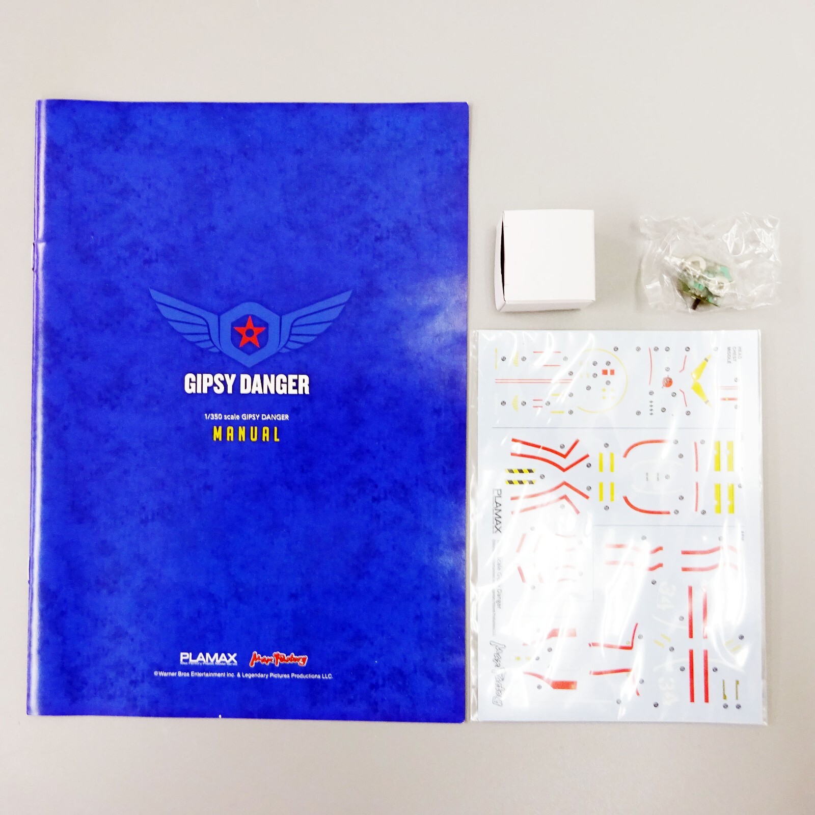 Max factory PLAMAX JG-02 Gipsy Danger 1/350 Scale Plastic Model Kit ...