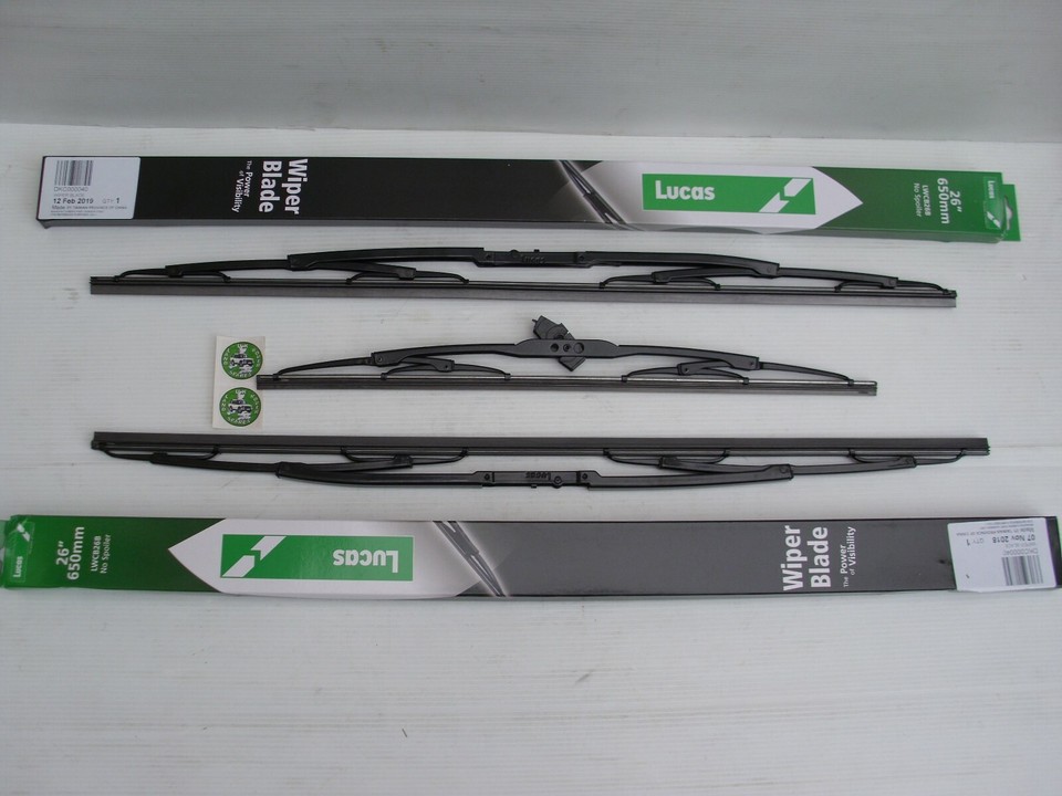 RANGE ROVER L322 WIPER BLADE SET FRONT & REAR OEM- NEW WIPER BLADES ...