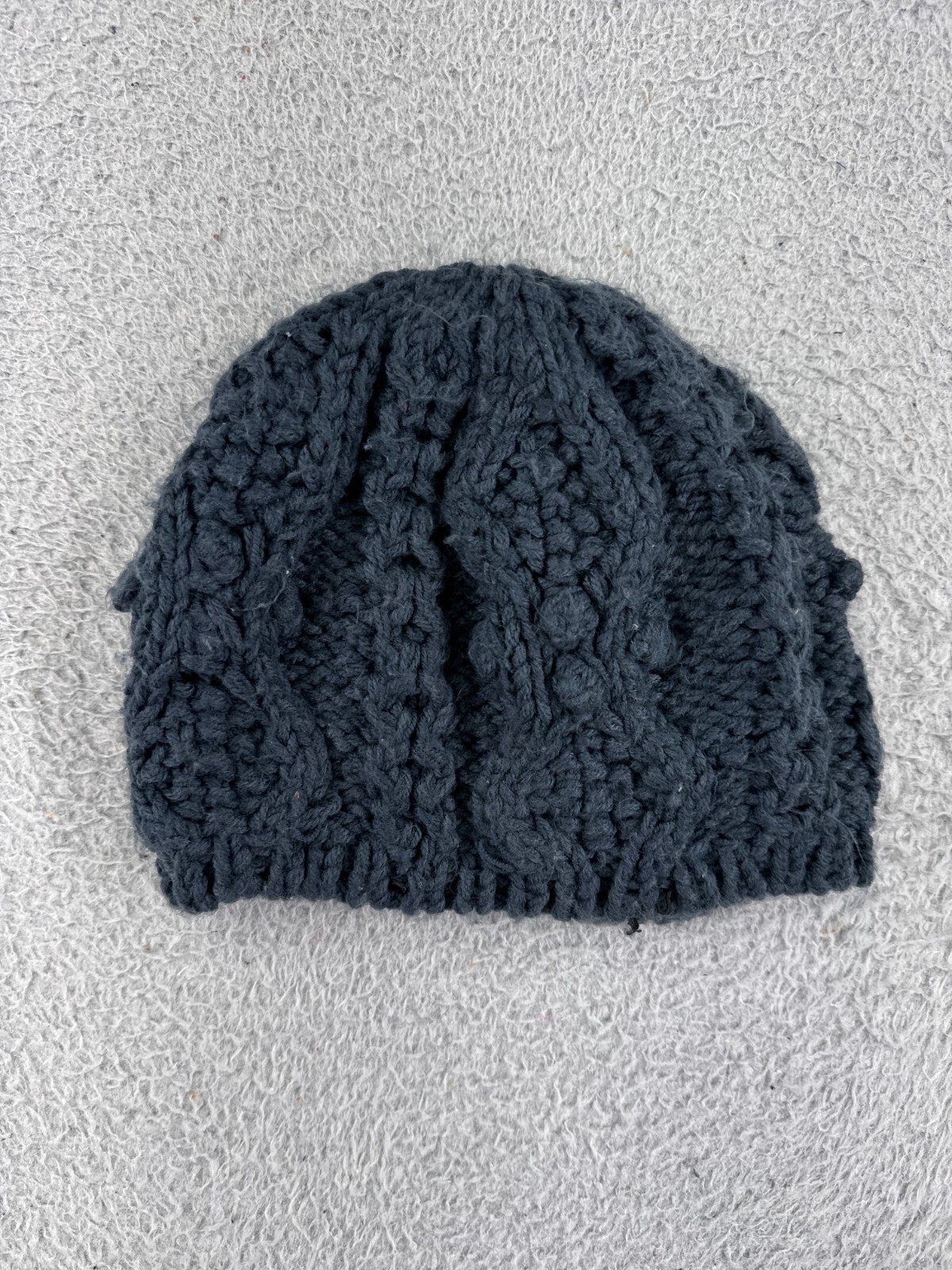 Urban Outfitters Beanie Toque Women One Size Blue Chunky Knit 100% ...