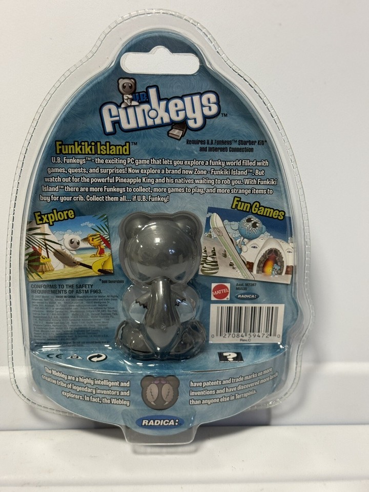 UB Funkeys Webley Funkiki Island Figure Radica 2007 | eBay