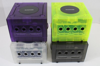 Nintendo GameCube Clear Transparent Console Region Switch NTSC-U/C & J ...