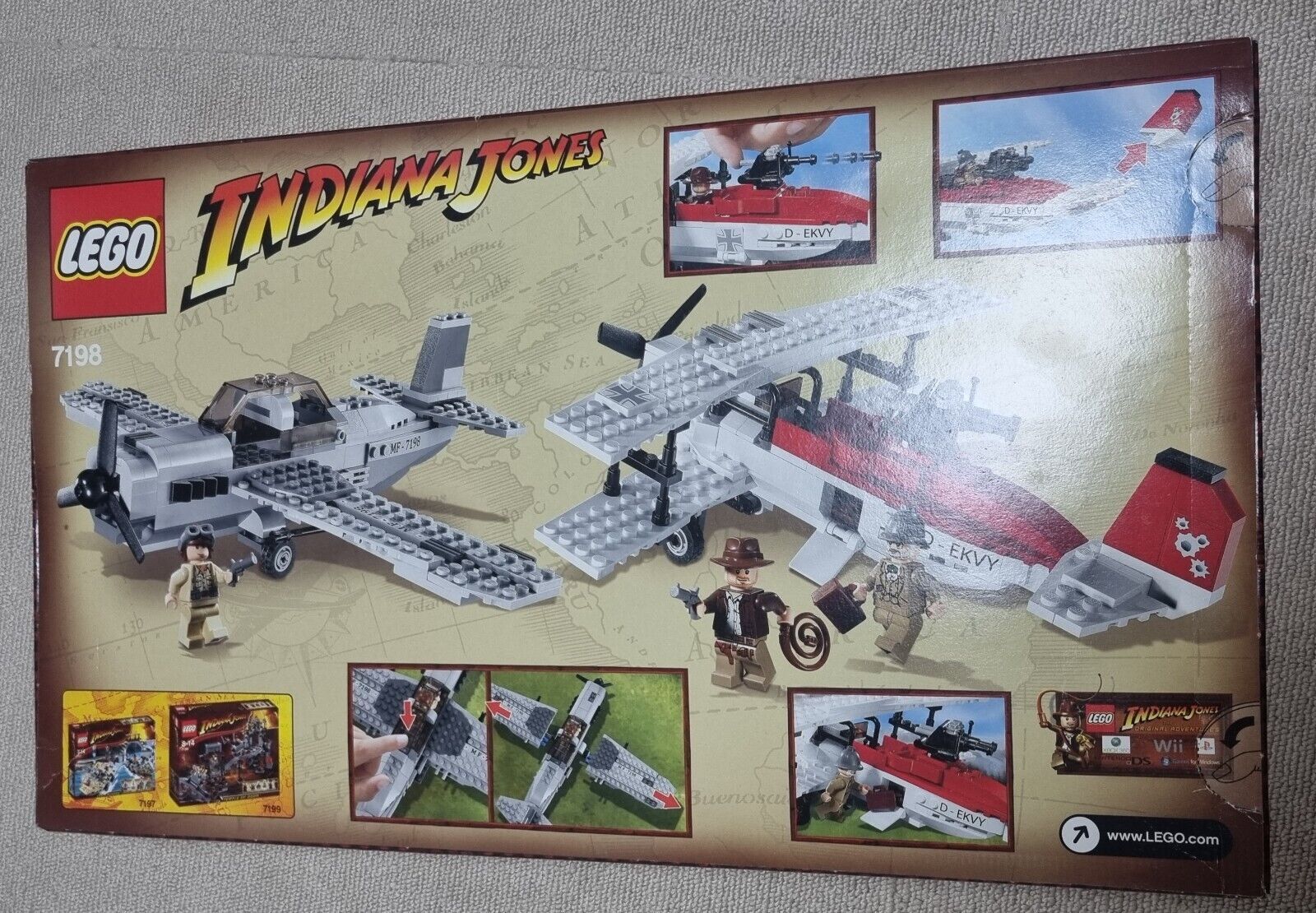 LEGO Indiana Jones: Fighter Plane Attack (7198) for sale online | eBay