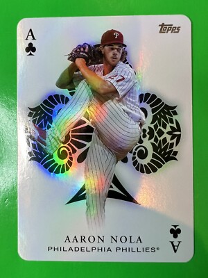 2023 Topps Series 1 Aaron Nola PHI AA-16 All Aces SUPER HOT INSERT ...
