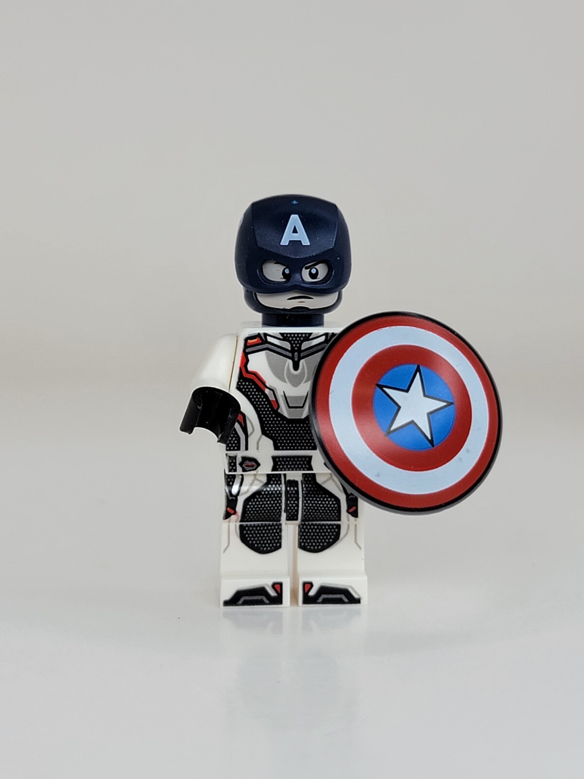 Lego Super Heroes Captain America - White Jumpsuit - sh560 Minifigure d10 | eBay