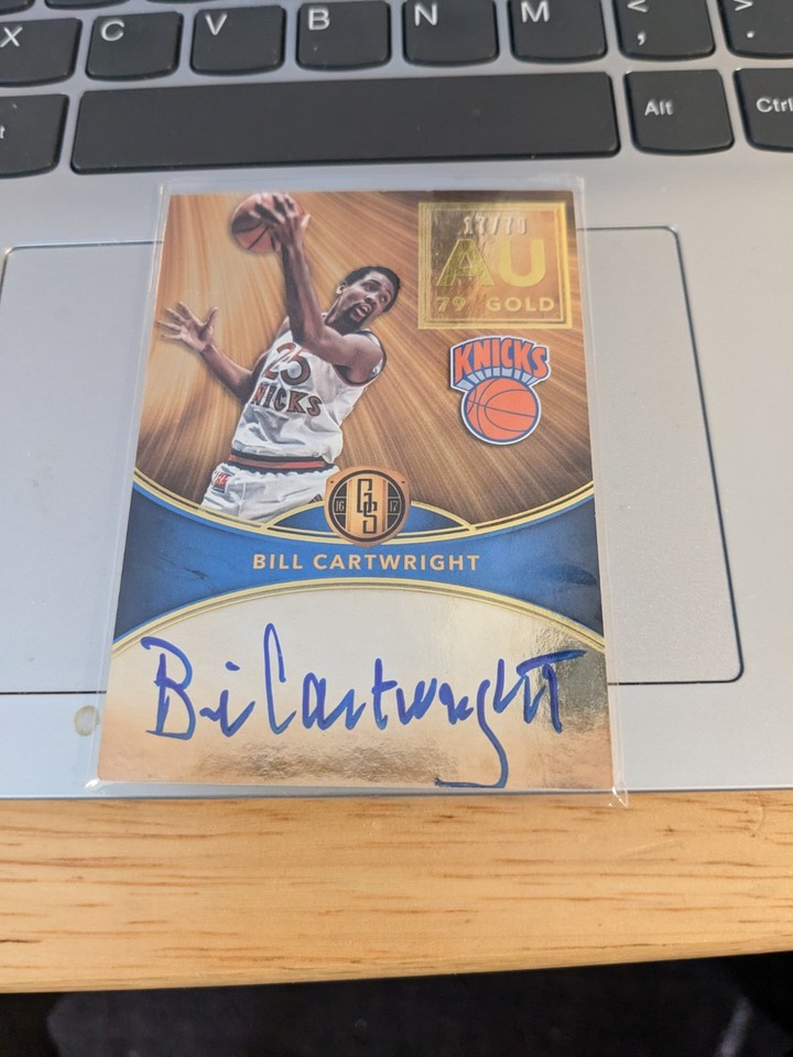 2016-17 Panini Gold Standard AU Autographs Bill Cartwright #AU-BC Auto ...