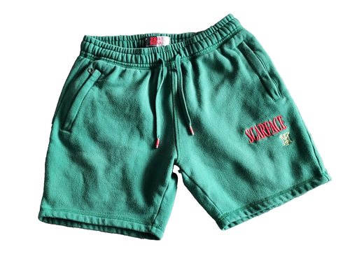 Scarface x Shoe Palace Sweat Shorts Size Large Embroidered Lined 7 ...