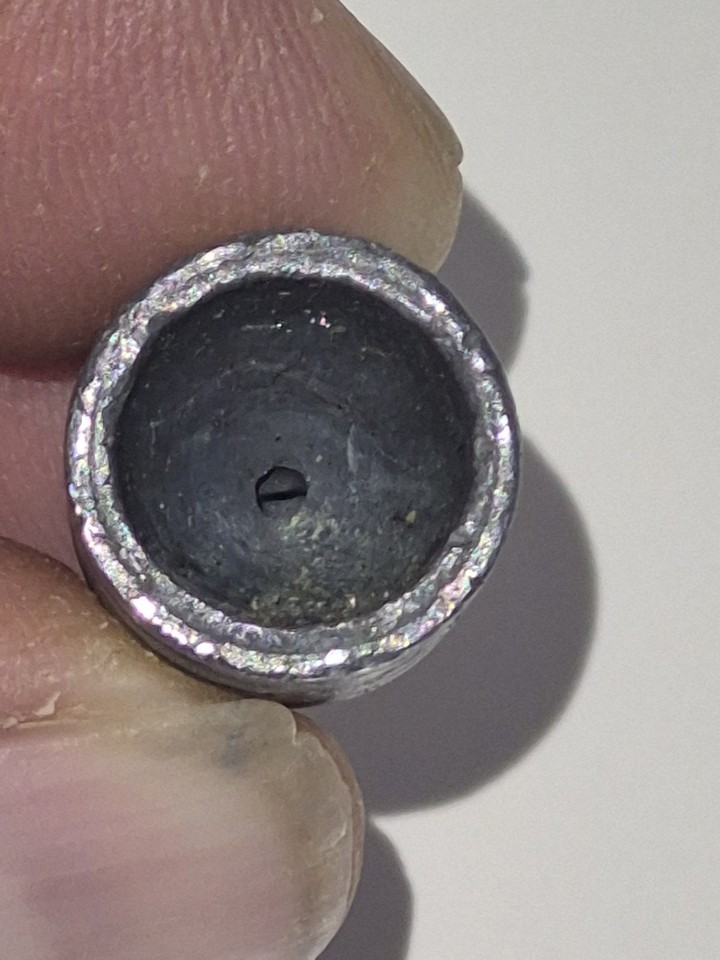 RARE .82 Caliber Civil War Minie Ball Bullet Marked 505 GR 502.79 ...