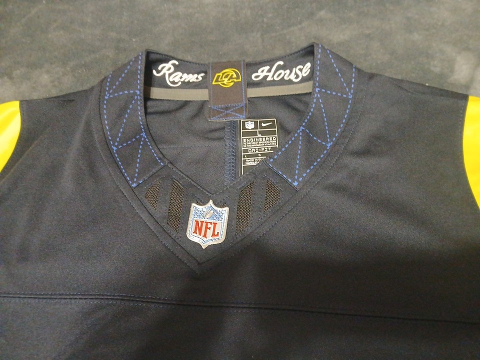 La Rams Puca Nacua Nike Hand Stitched Jersey L | eBay