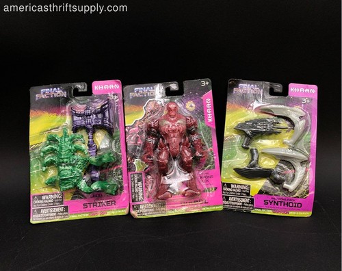 Final Faction Riptide, Torn, Striker, X4 Turret & More Action Figure ...