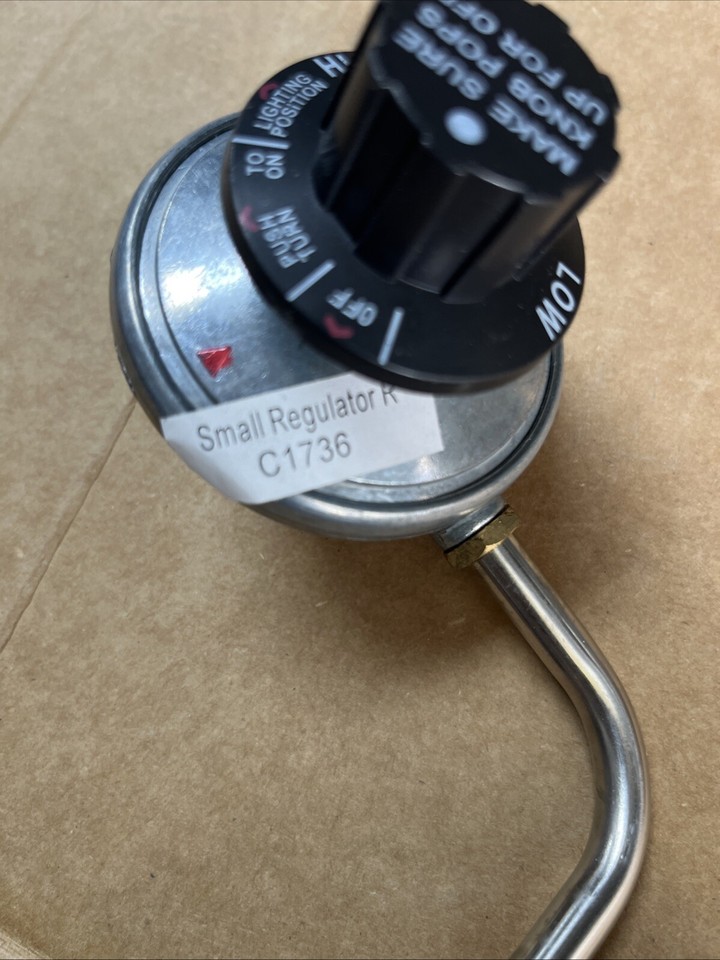 Propane Gas Grill Control Valve Table Top Regulator (right) | eBay