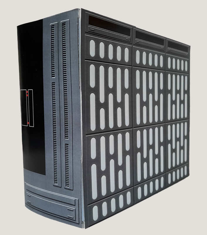 Death Star Computer Bank Accessory 3.75" Star Wars Hasbro Kenner Free ...