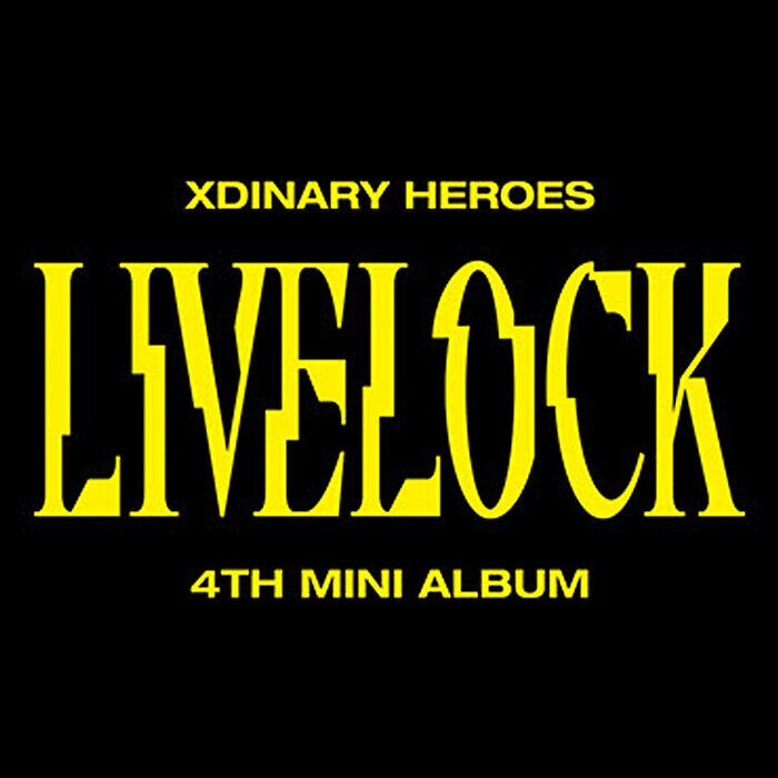 XDINARY HEROES [LIVELOCK] 4th Mini Album A Ver CD+Photo Book+4 Card ...