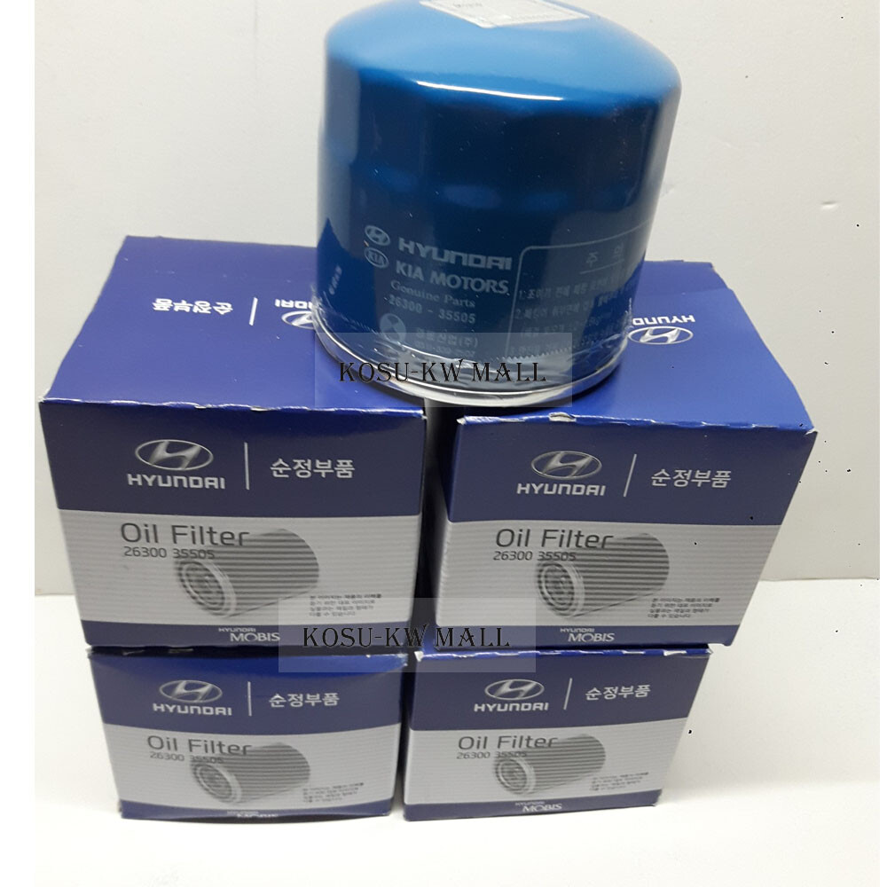 OEM Genuine Engine Oil Filter Fits 2630035505 for HYUNDAI KIA | eBay