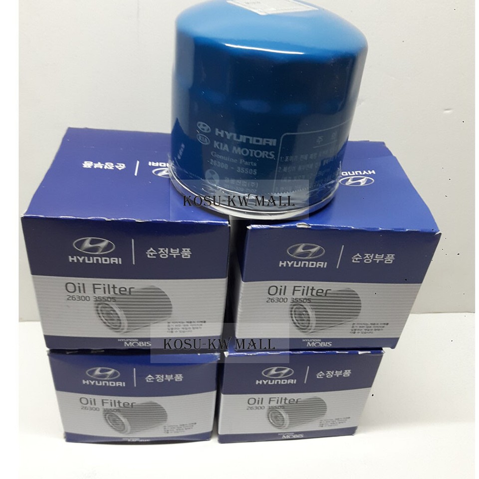 OEM Genuine Engine Oil Filter Fits 2630035505 for HYUNDAI KIA | eBay