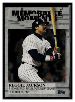 2017 Topps Memorable Moments #MM-41 Reggie Jackson | eBay
