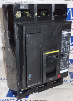 Square D MGP36600 600 Amp 600 VAC 3 Pole PowerPact M Circuit Breaker ...