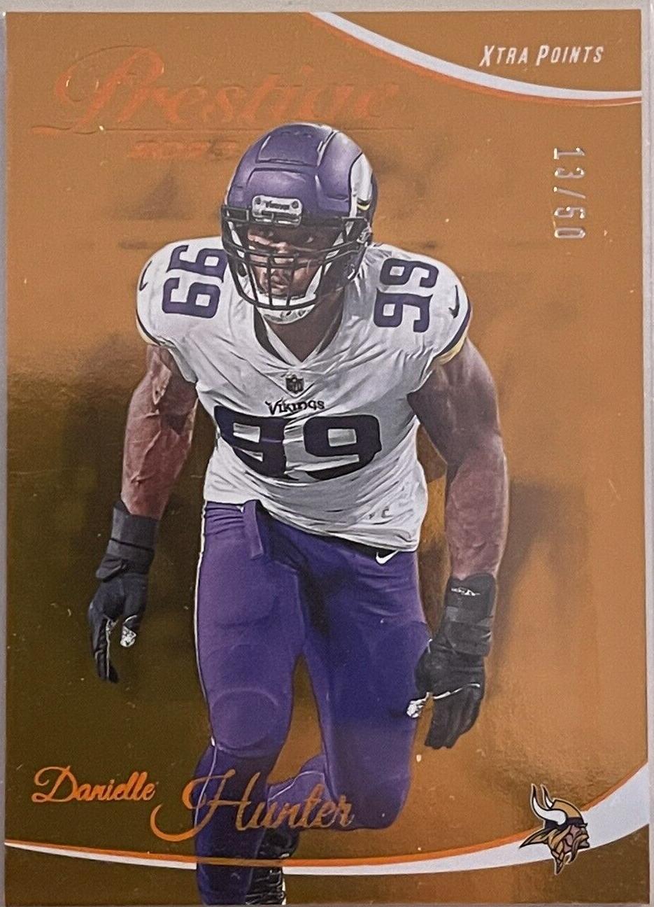 2023 Panini Prestige - Danielle Hunter #189 Xtra Points Orange /50 for ...