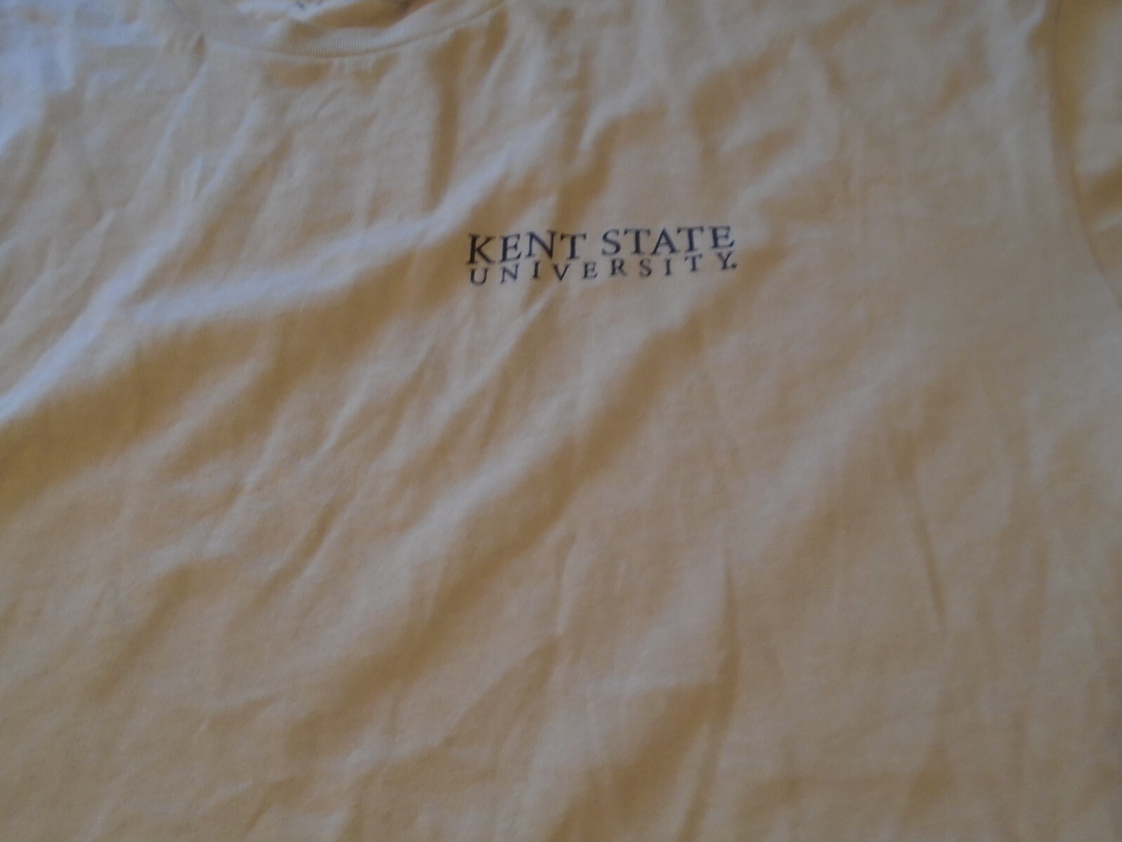 Kent State University Kent Ohio Beige T-Shirt New XL uscape apparel ...