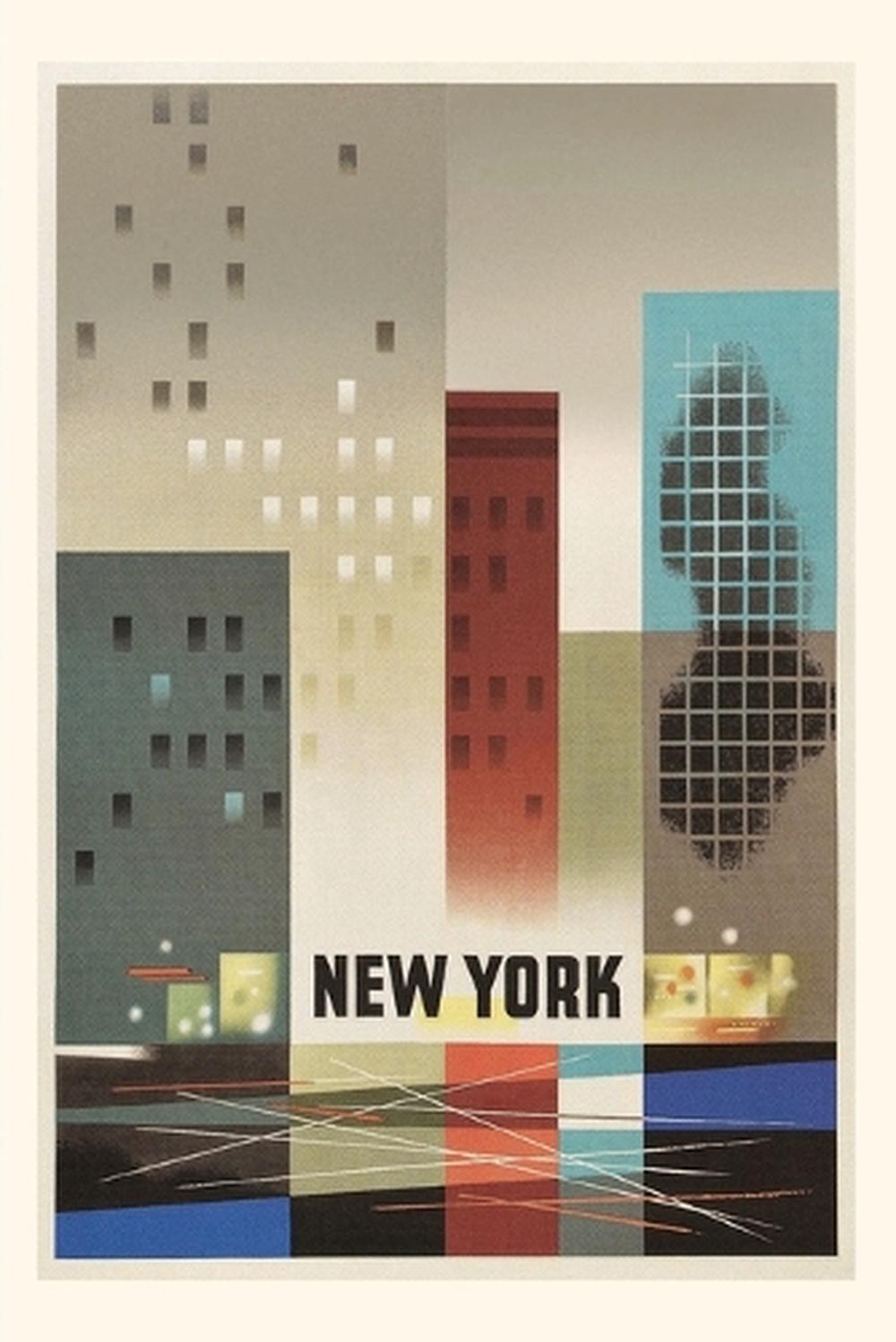 Vintage Journal Abstract New York City by Found Image Press (English ...