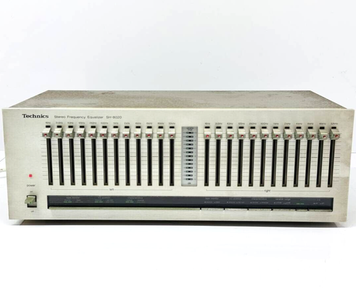 Technics SH-8020｜Stereo Frequency Equalizer Silver｜Operation Confirmed ...