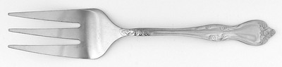 Oneida Silver Azalea Cold Meat Serving Fork 6544808 | eBay