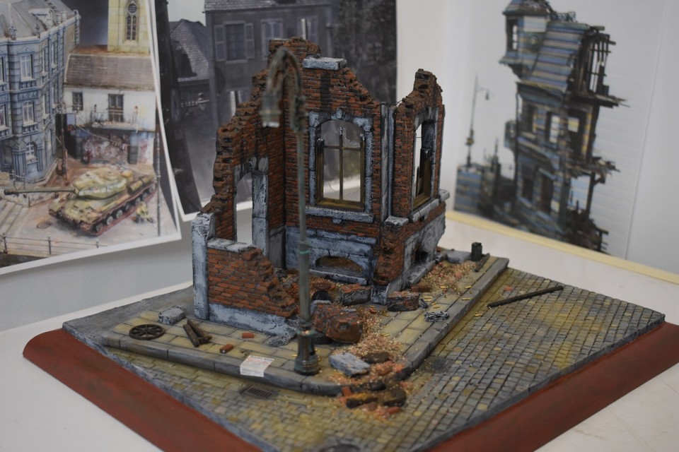 ww2 built diorama verlinden arnhem custom base museum quality | eBay