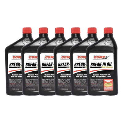 COMP CAMS 10w30 BREAK-IN Engine Oil 6/quarts w/Zinc+Molybdenum ...
