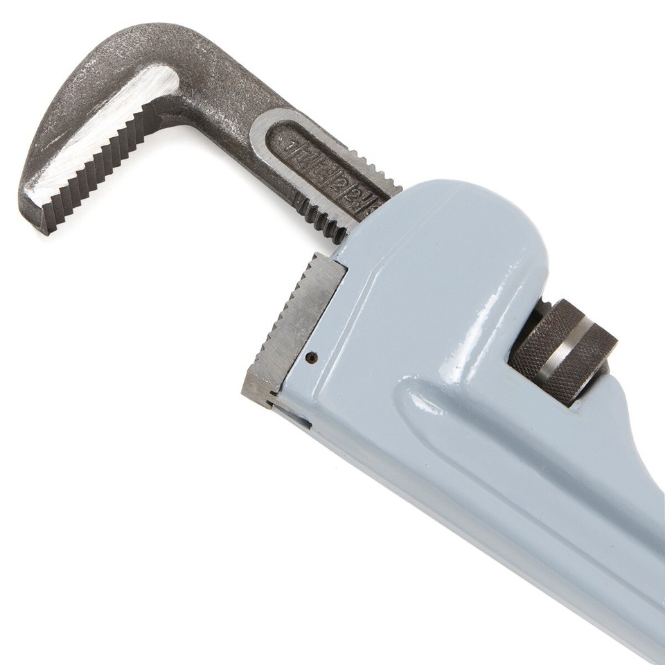 Stark USA 48" Aluminum Pipe Monkey Wrench Plumber DIY Adjustable 4" Jaw ...