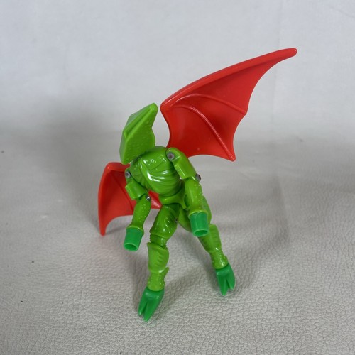 VINTAGE MEGO MICRONAUTS REPTO ALIEN COMPLETE! ORANGE BRAIN VARIANT ...