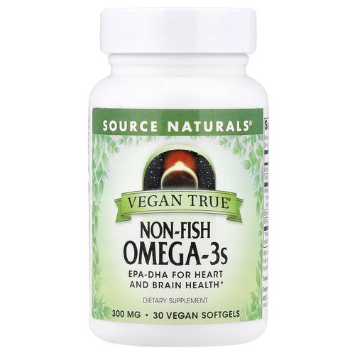 Vegan True®, Non-Fish Omega-3s, 300 mg, 30 Vegan Softgels 21078025917| eBay