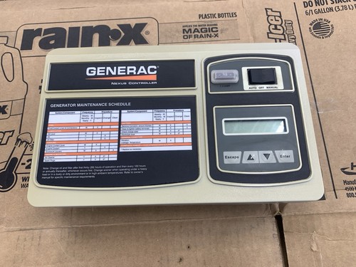 Generac 0H7668A Nexus Control Panel Assembly for Standby Generator | eBay